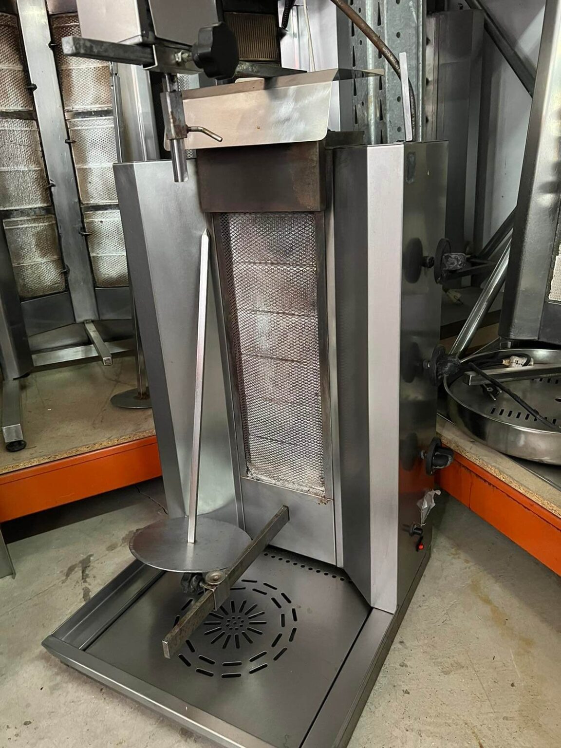 Γυριέρα αερίου 35kg | Technical Inox